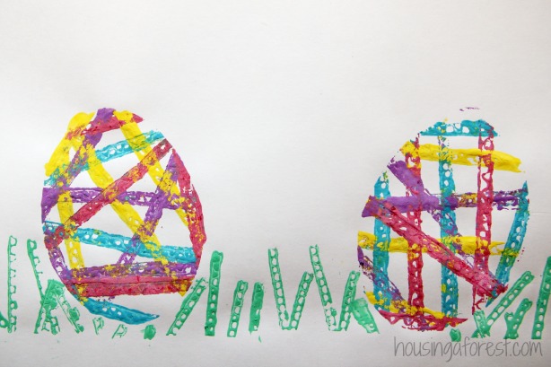 Toddler Easter Egg Crafts Housing A Forest